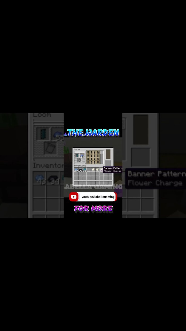 The Warden Banner| Minecraft