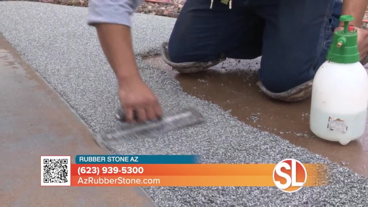 Rubber Stone AZ can replace ugly, cracked concrete on your patio with ...