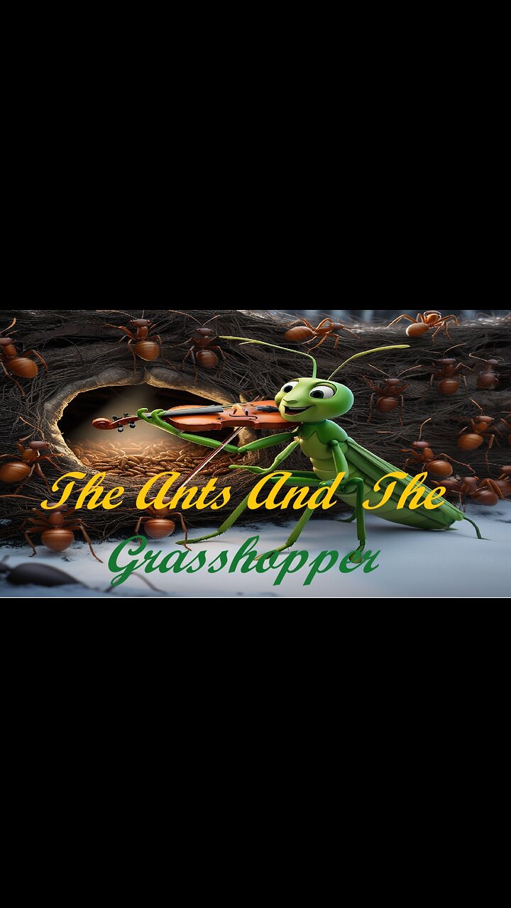 Ants and The Grasshopper | Short Story | Animated Short Story | Moral story
