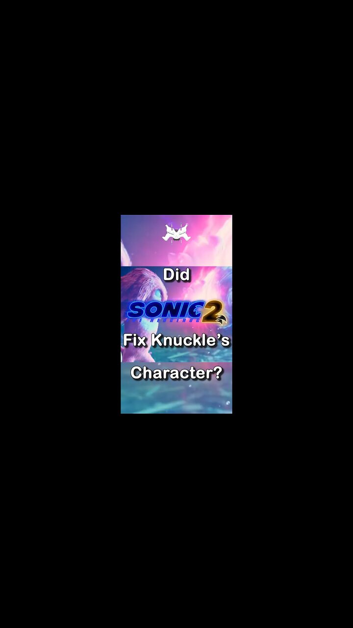 How Sonic 2 FIXED Knuckles #shorts