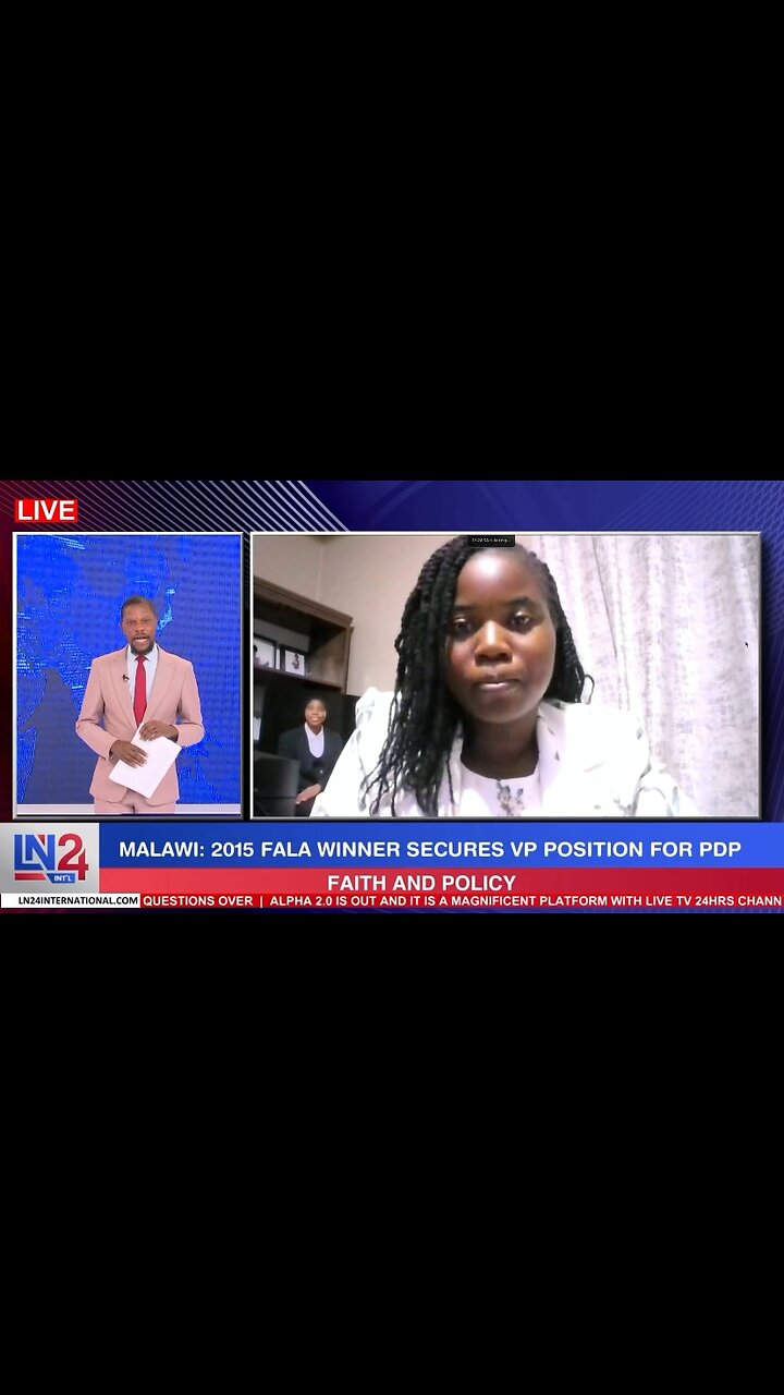 MALAWI: 2015 FALA WINNER SECURES VP POSITION FOR PDP