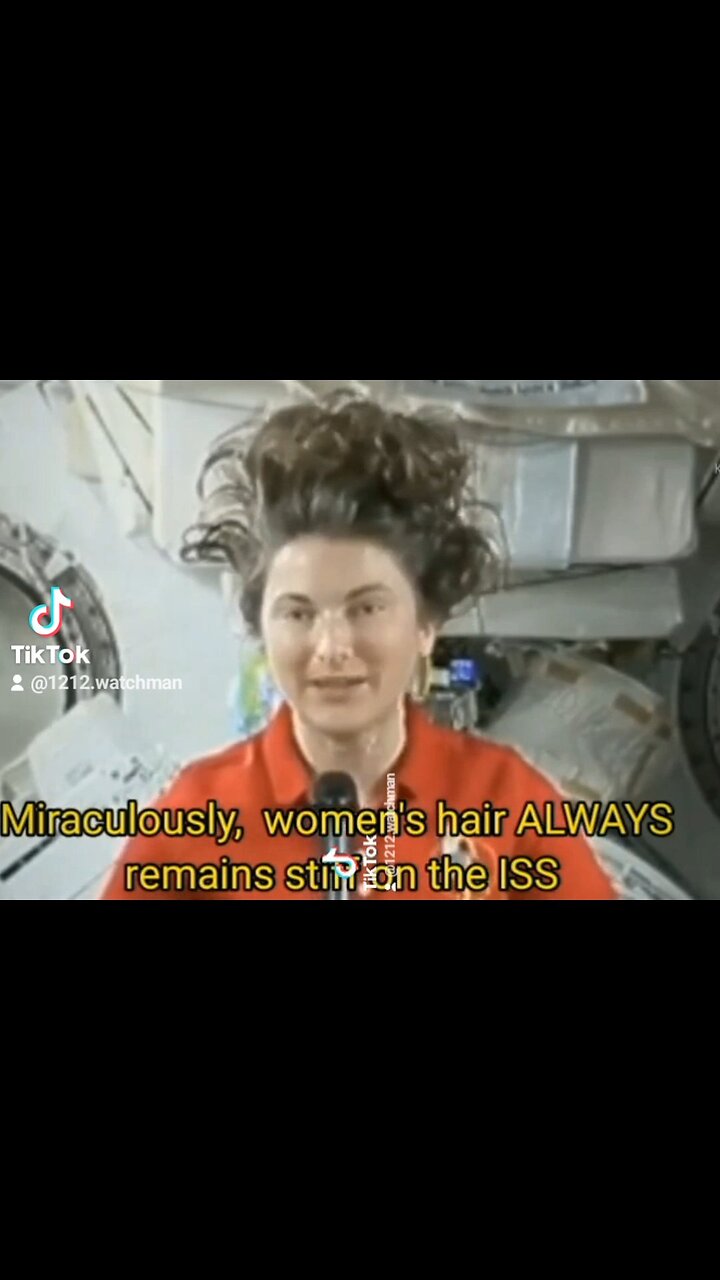 Hairspray on I.S.S., NASA, BUZZ, PROJECT BLUE BEAM.. Hollywood Trickery ...