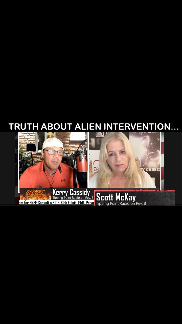KERRY INTERVIEWED BY SCOTT MCKAY PATRIOT STREETFIGHTER: ALIEN INTERVENTION