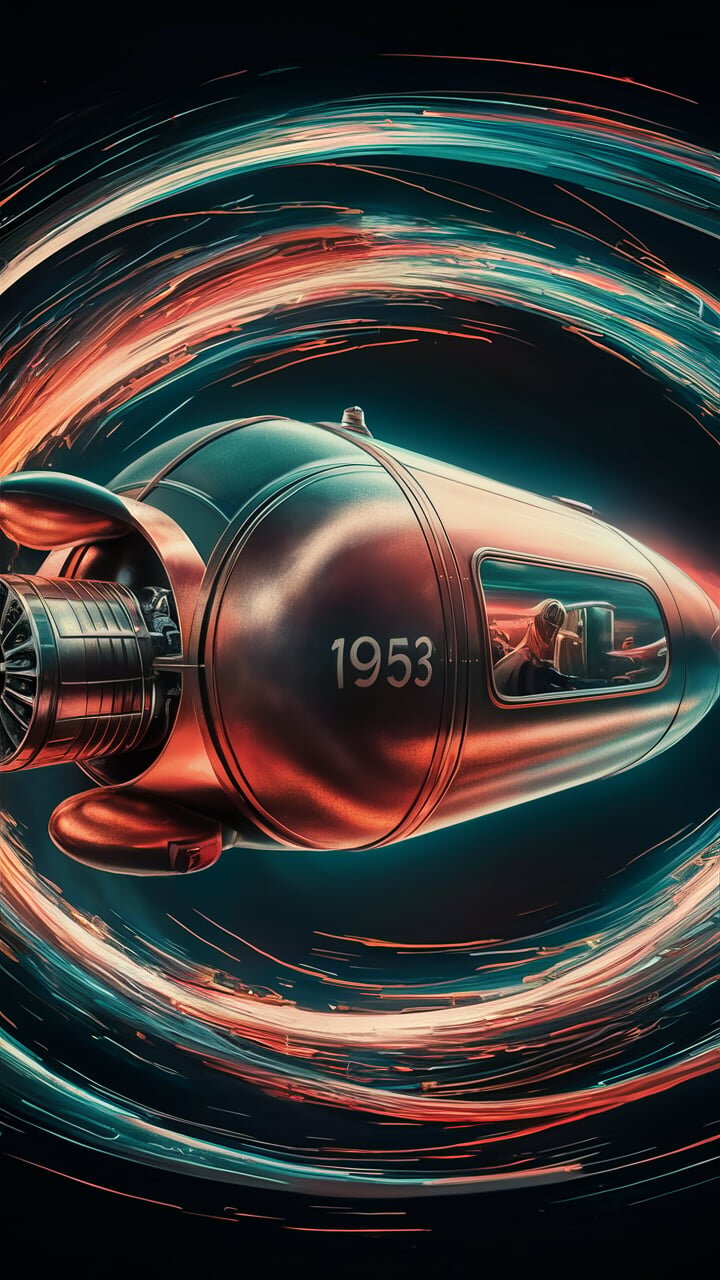 INTERVIEW FROM 1950s ABOUT A TIME TRAVEL MACHINE