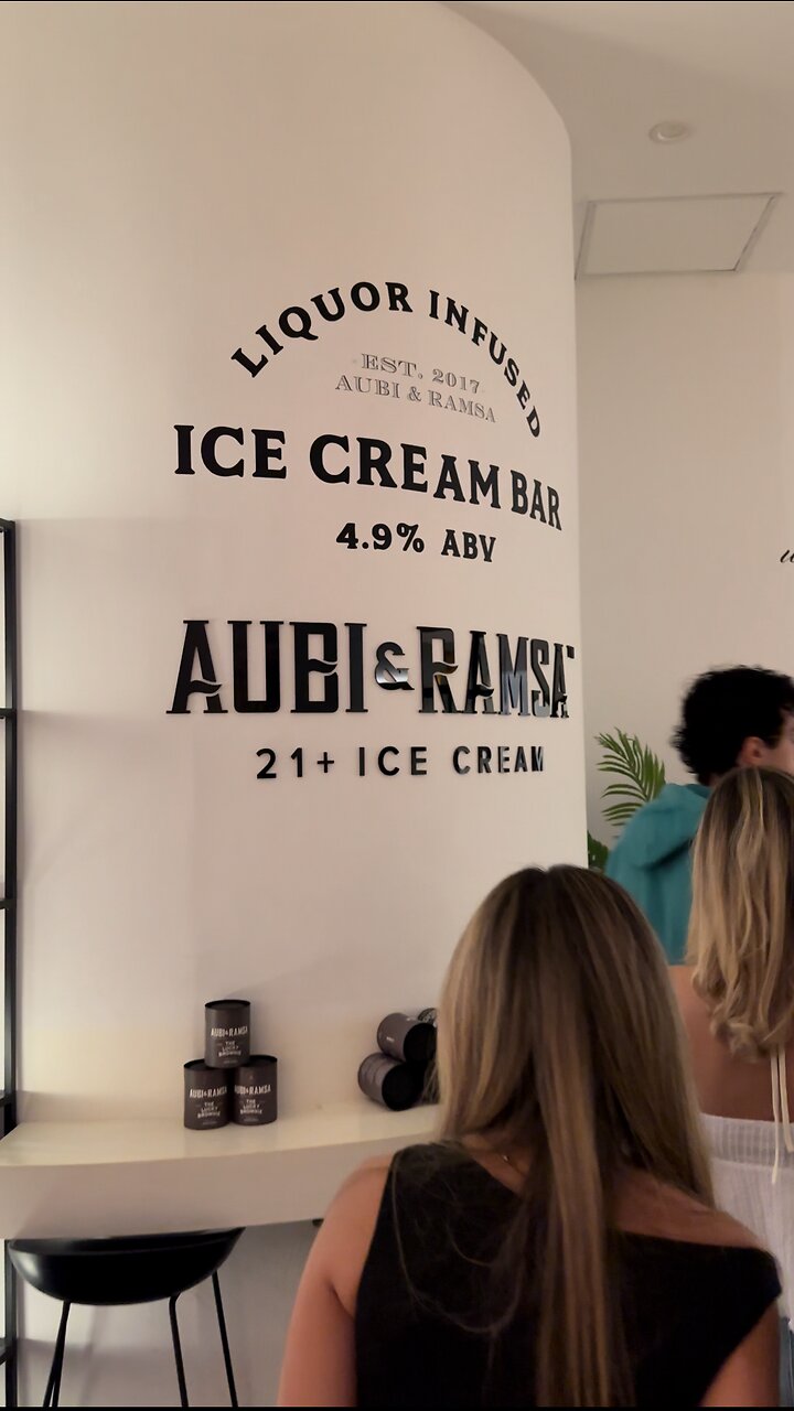 Aubi & Ramsa Liquor Infused Ice Cream Bar 21+ | 4K