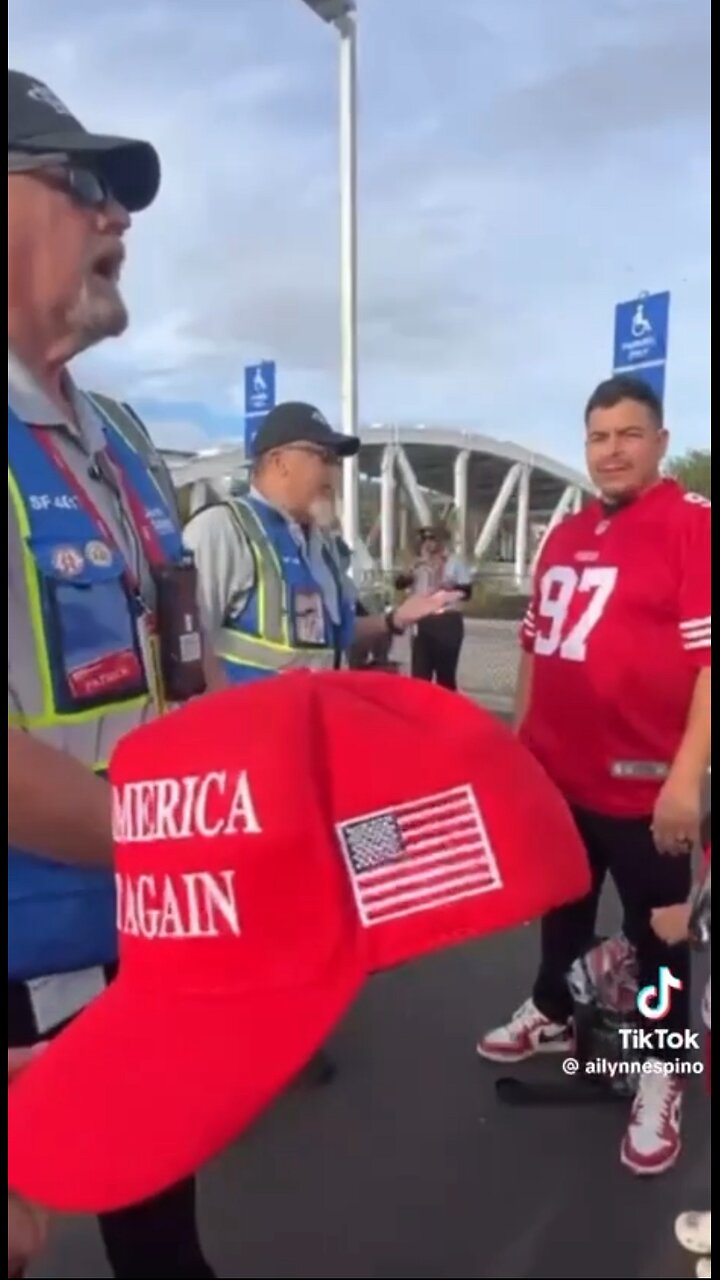 49ers fan not being allowed to enter stadium because he’s wearing a ...