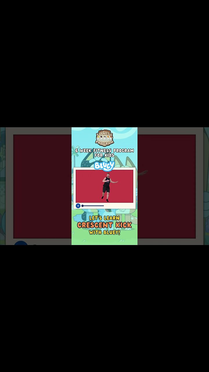 TRAIN WITH BLUEY! FUN AND FITNESS FOR KIDS WITH BLUEY