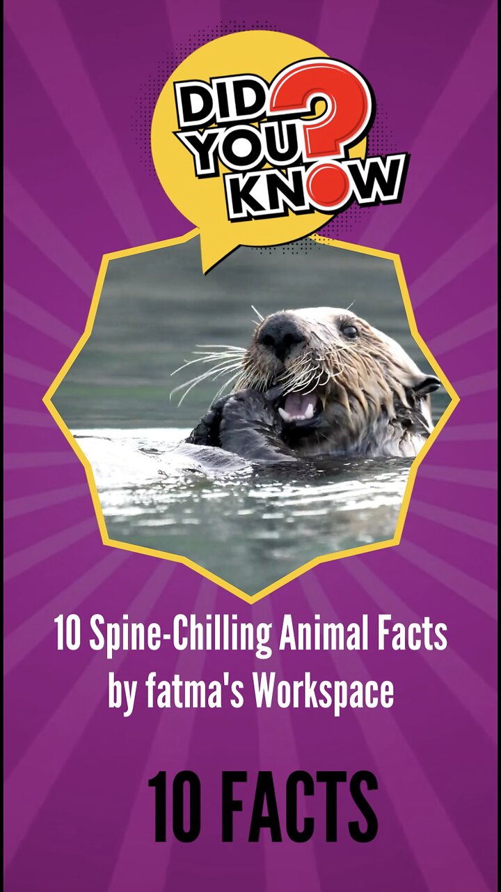 10 Spine-Chilling Animal Facts by fatma's Workspace