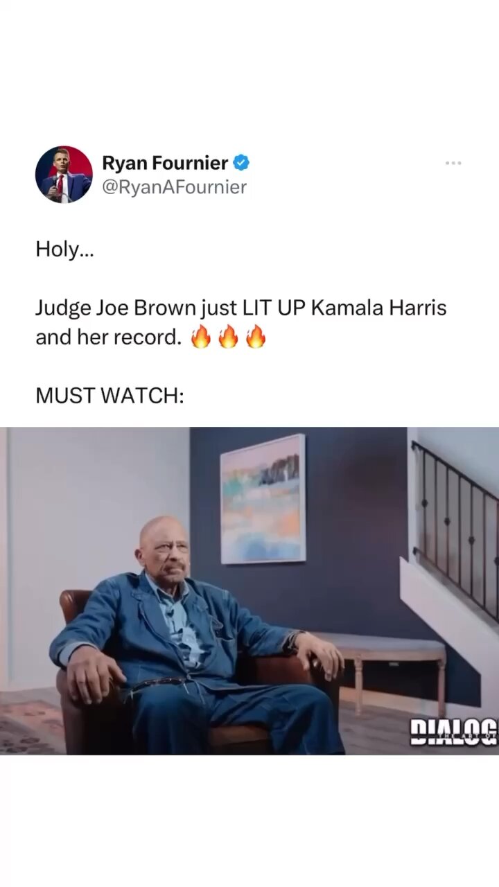 Judge Brown Destroys Kamala Harris