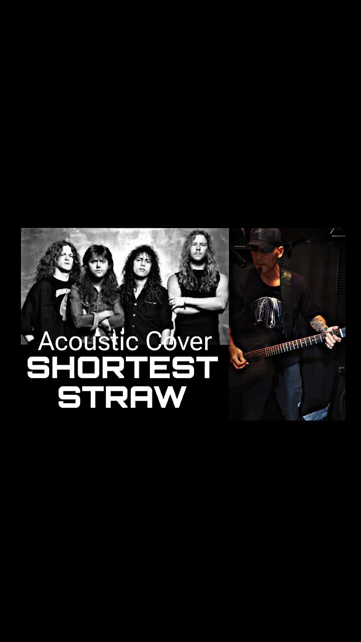 Metallica Shortest Straw Acoustic Cover🧲
