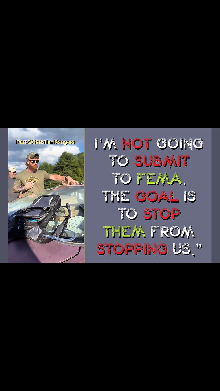 Christian Rangers are currently in NC assisting victims of Hurricane Helene