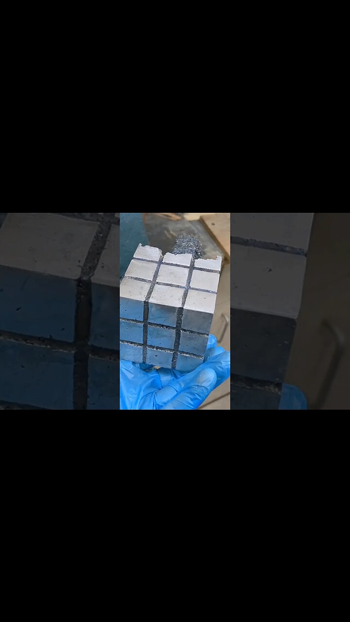 I Cast a Metal Rubix Cube 😱 #rubixcube #cubing #amazing #diy
