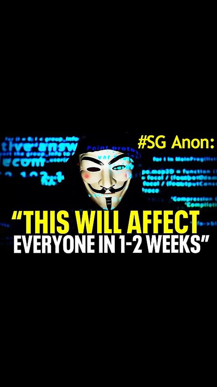 SG Anon- The Battle Will Soon Begin! Armor Up! White Hats Unite!
