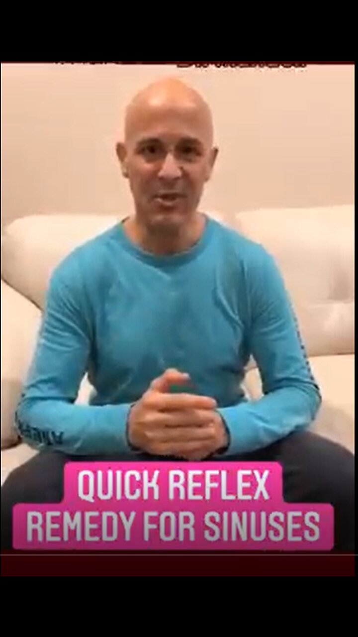 QUICK REFLEX REMEDY FOR SINUSES