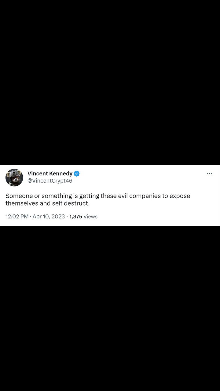 Vincent Kennedy Shares Video on Petrolium