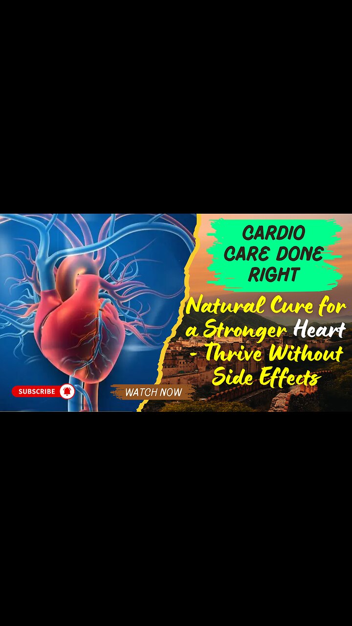 Cardio Care Done Right: Natural Cure for a Stronger Heart - Thrive ...
