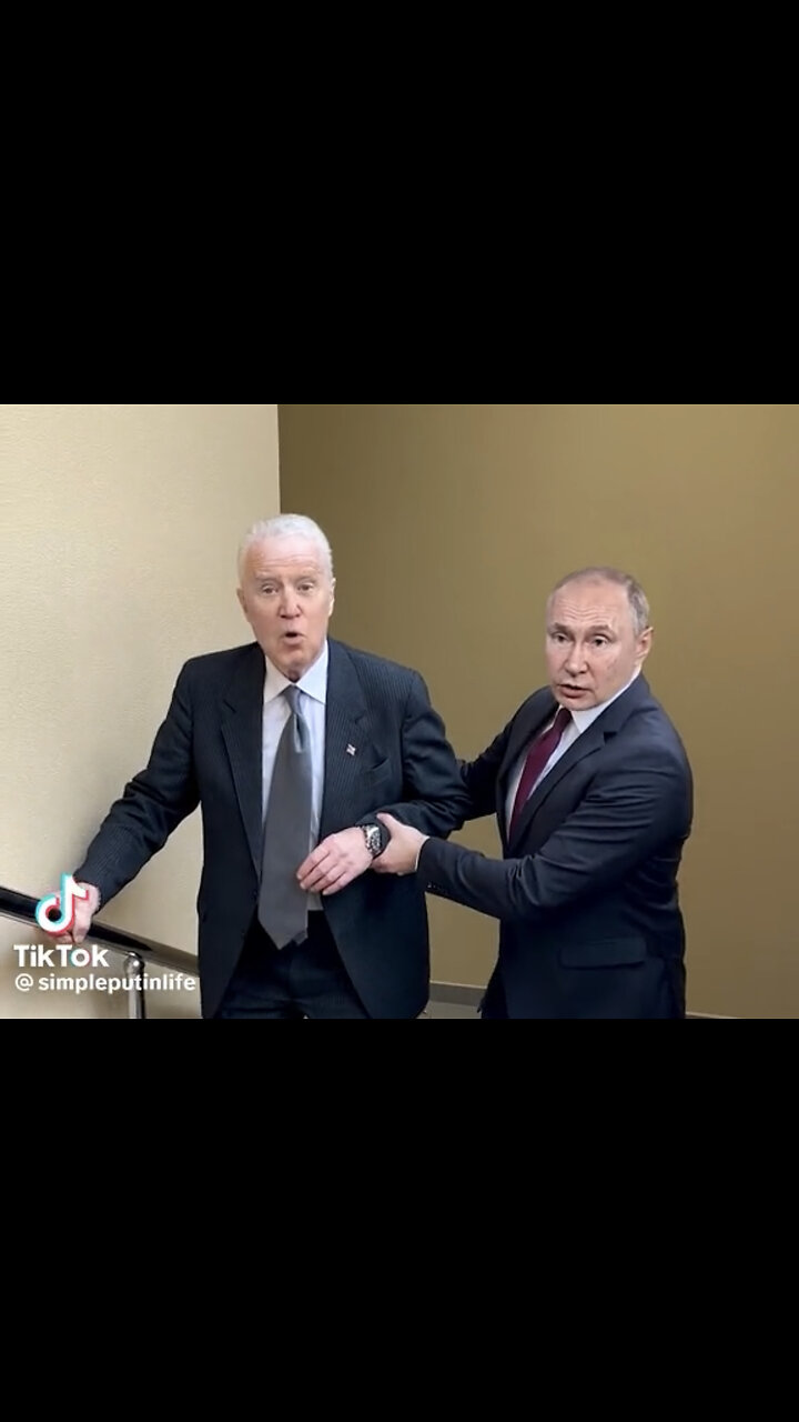 This is a parody but it’s true because Joe is not really fit to walk a dog