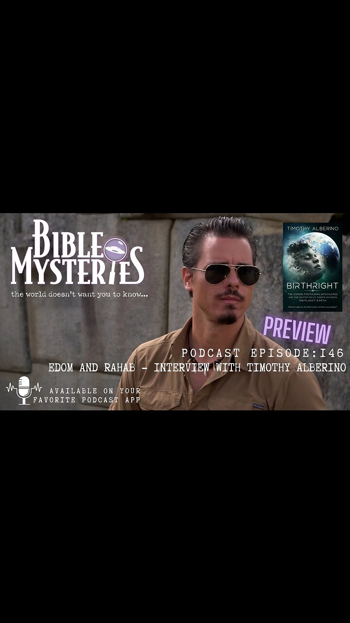 Bible Mysteries Podcast Preview - Episode 146: Edom and Rahab ...