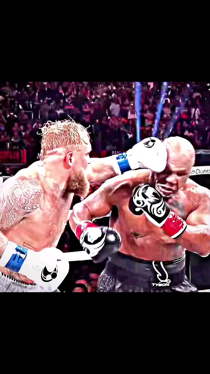 Mike tyson vs Jake Paul Highlights
