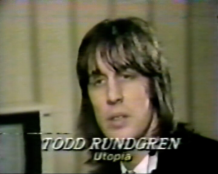 November 1982 - Preview of Todd Rundgren & Utopia Cable Concert on ...