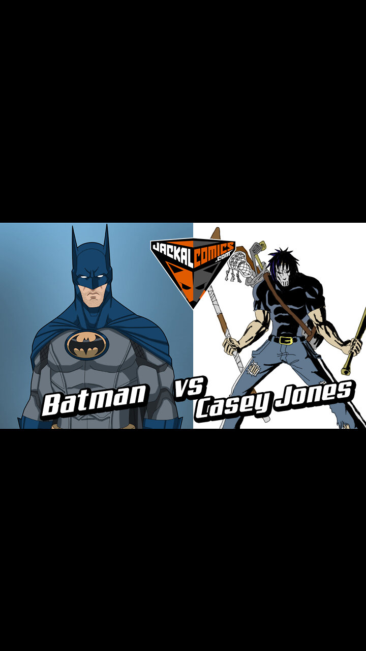 BATMAN Vs. CASEY JONES - Comic Book Battles: Who Would Win In A Fight?