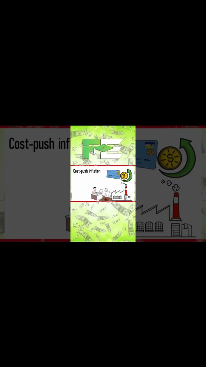 What is a Cost-push Inflation? Inflation explained for Beginners #shorts