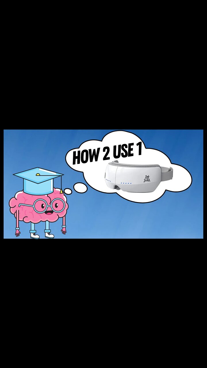How to use an eye massager a step by step guide Tutorial | Bob and Brad ...