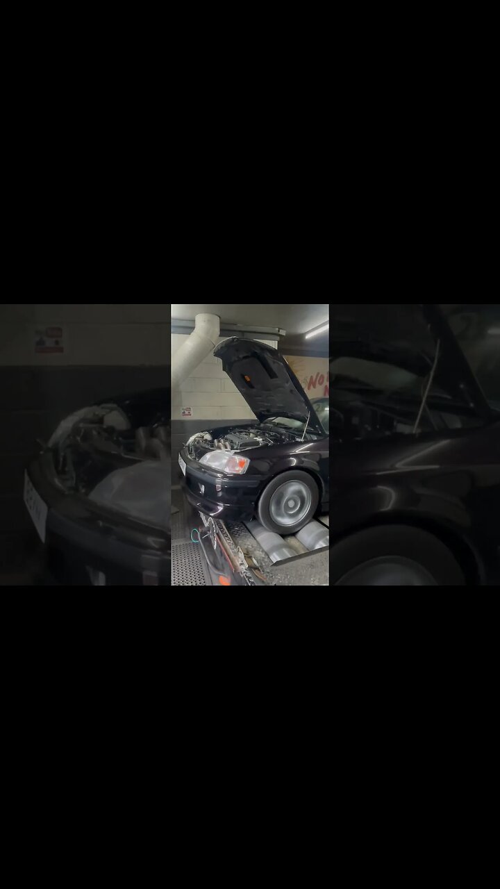 18psi b18 turbo mb6 boosted Vtec