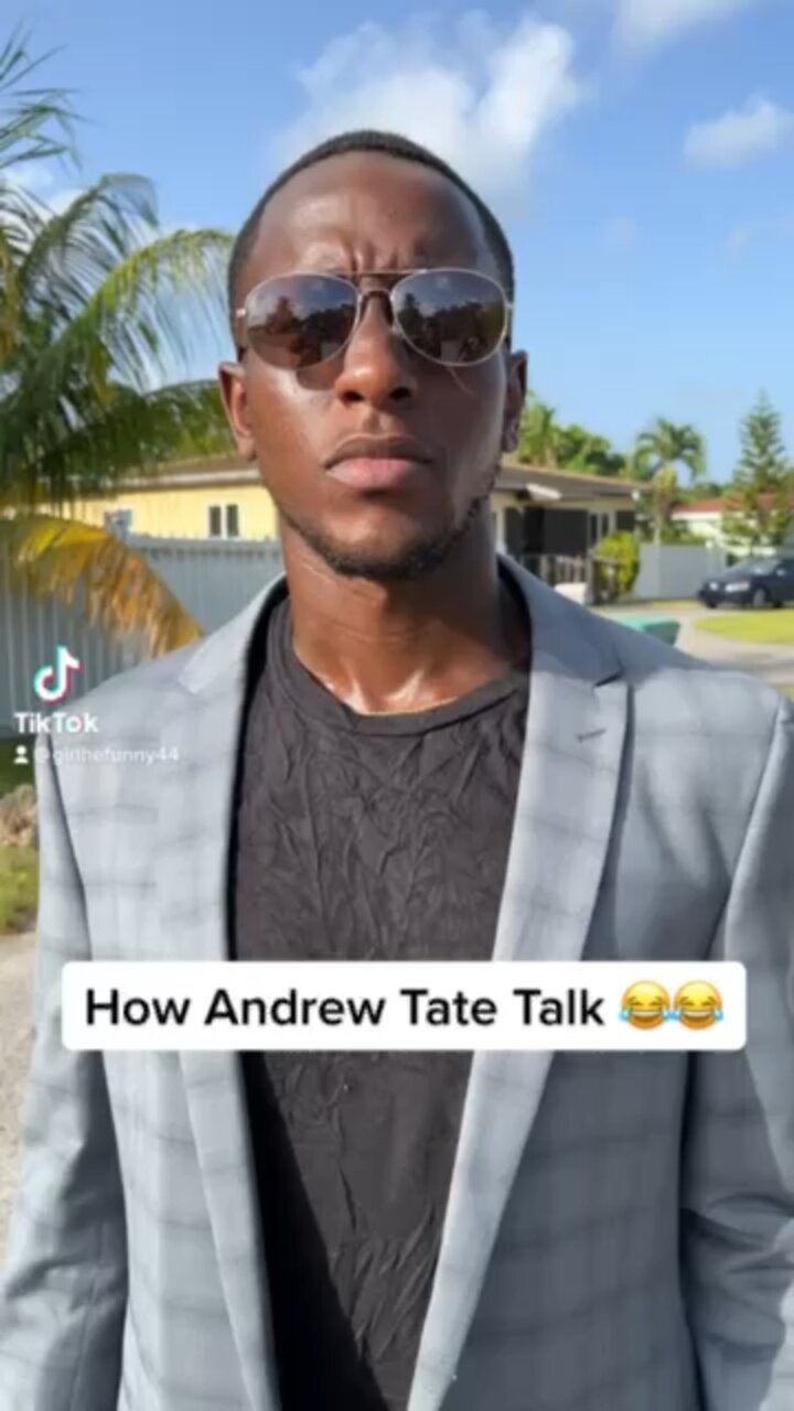 How Andrew Tate Talk 😂😂