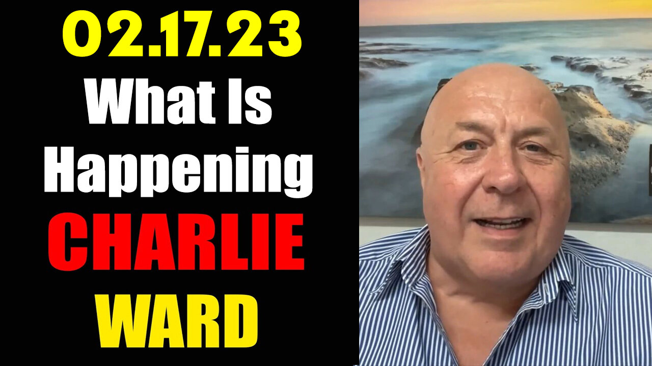 Charlie Ward SHOCKING "What Is Happening"