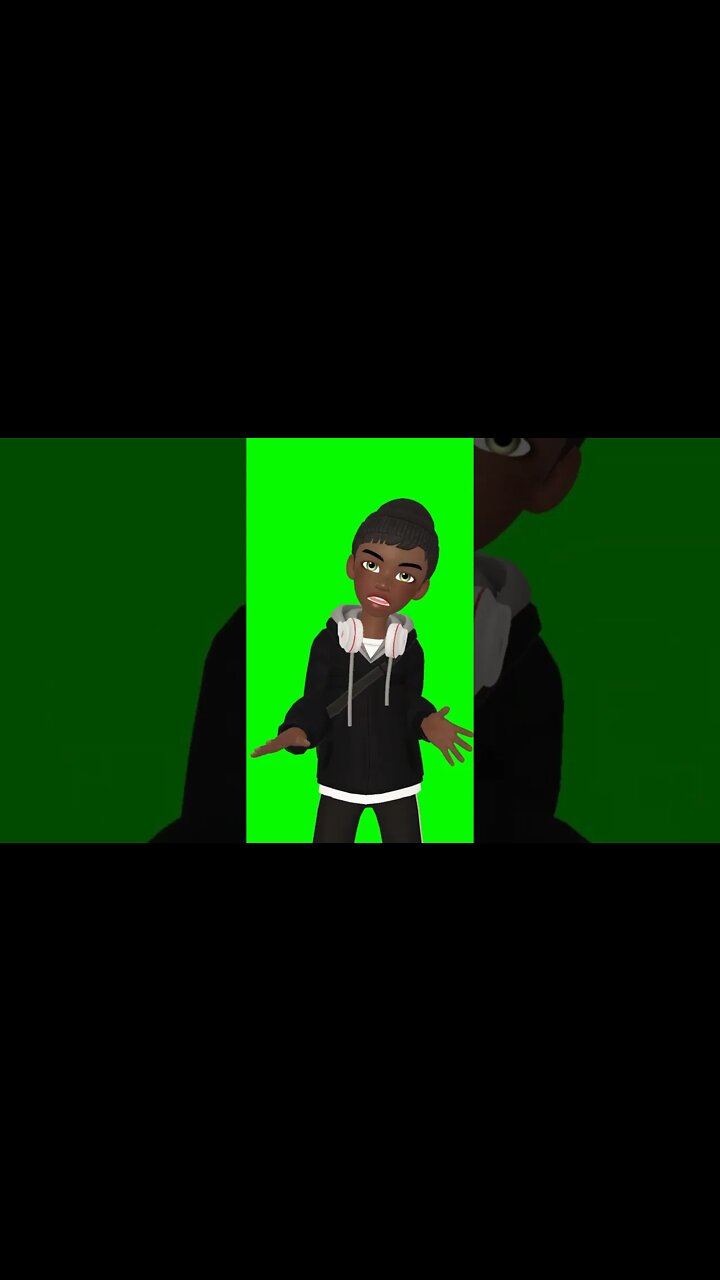 Vídeo de Animação - Avatar dançando - Chroma Key - Green Screen