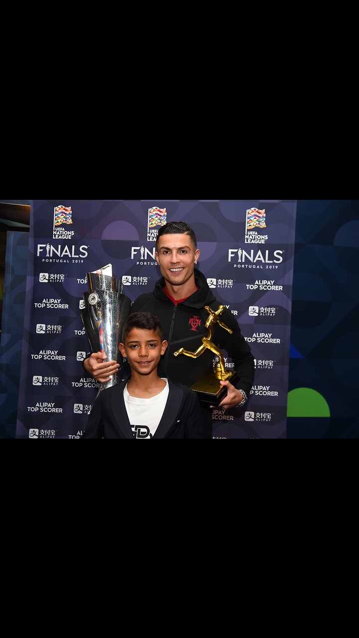 Famous Football Player Cristiano Ronaldo JR