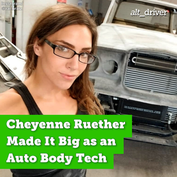 Cheyenne Ruether Made It Big as an Auto Body Tech
