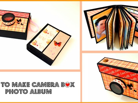 DIY gift ideas for men: How to make a mini album