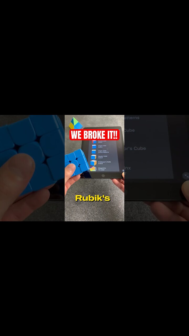 How to BREAK a Rubik’s Cube Solving Robot! #cubing #shorts