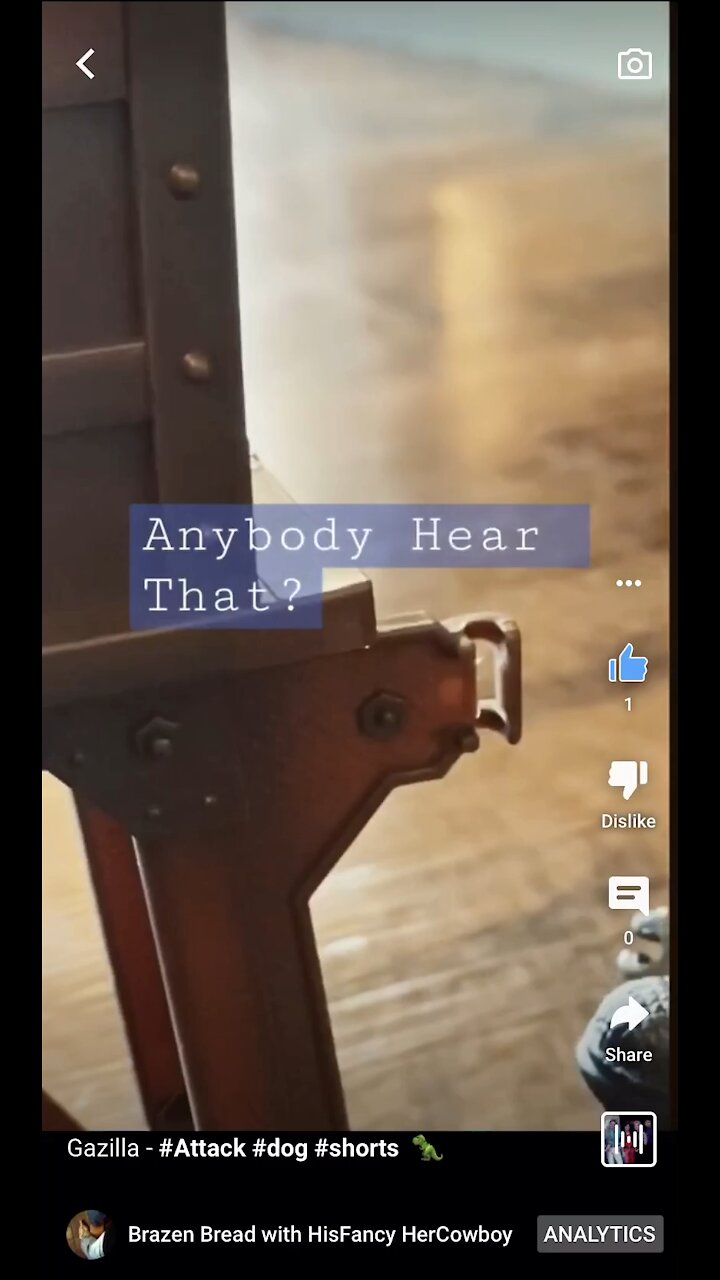 Run it’s Godzilla 🦖