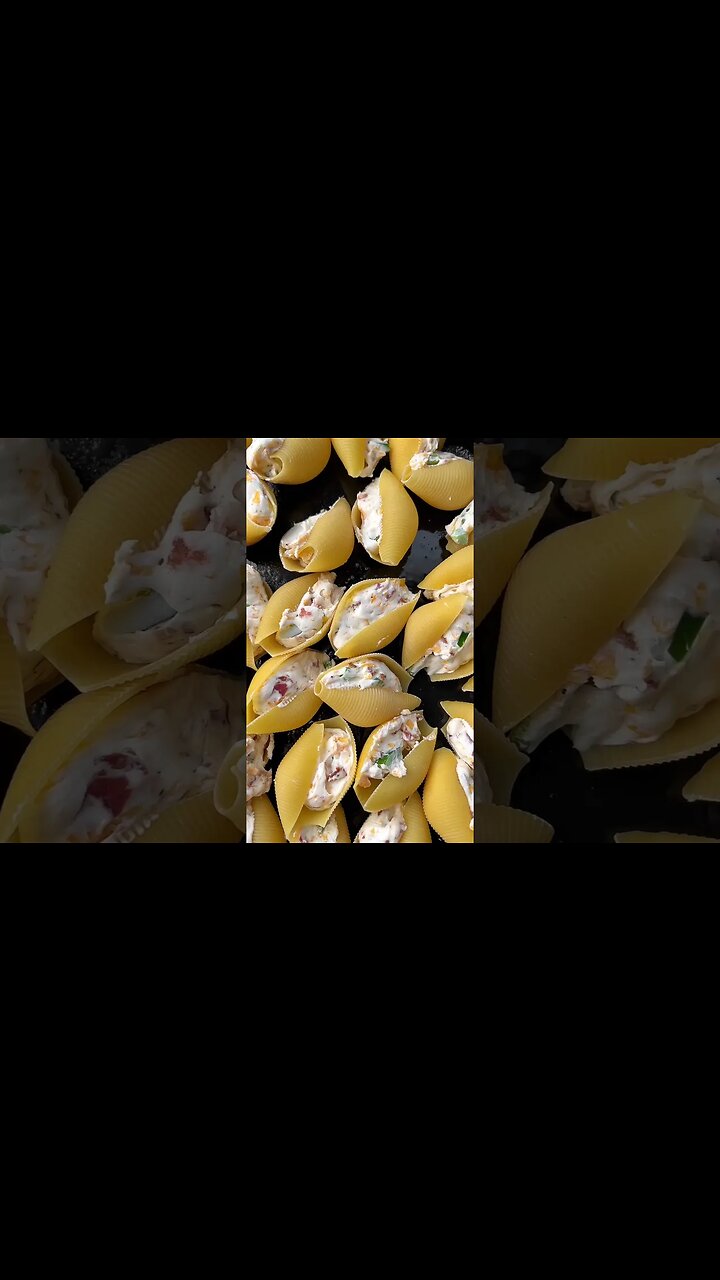 Super Cheesy Jalapeno Popper Stuffed Shells