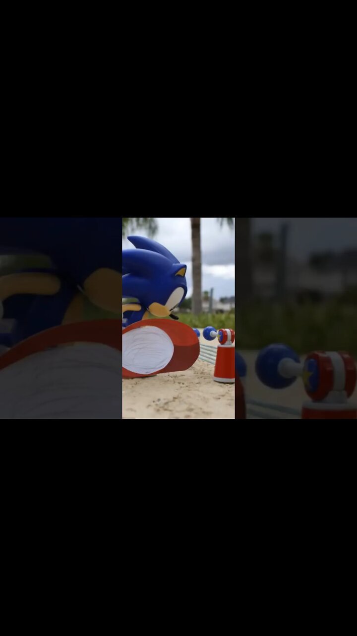 Sonic the Hedgehog Stop Motion Zone 1-2 #shorts #sonicthehedgehog # ...