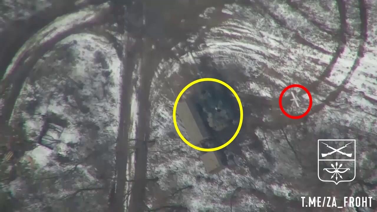 "Lancet" destroys a tank of the AFU and the transport with ammunition ...