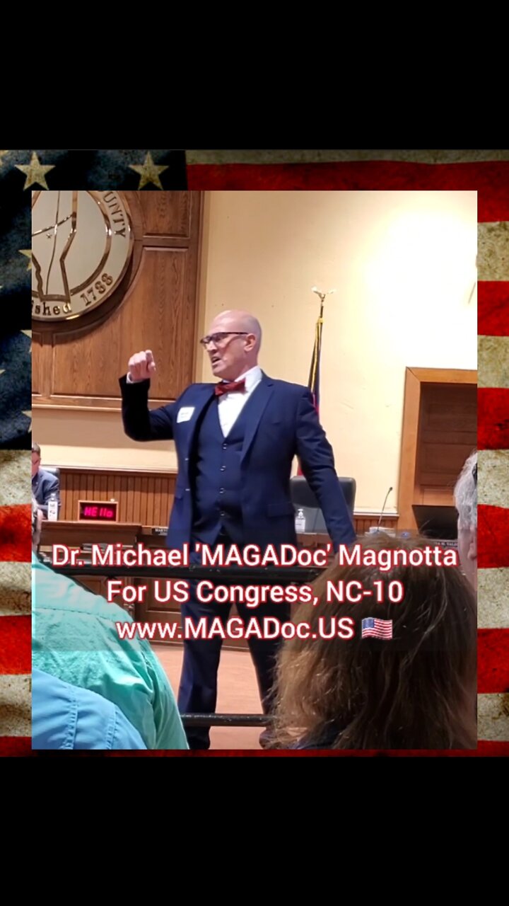 Dr Michael Magnotta - Constitutional, 'We the People' Conservative - NC ...