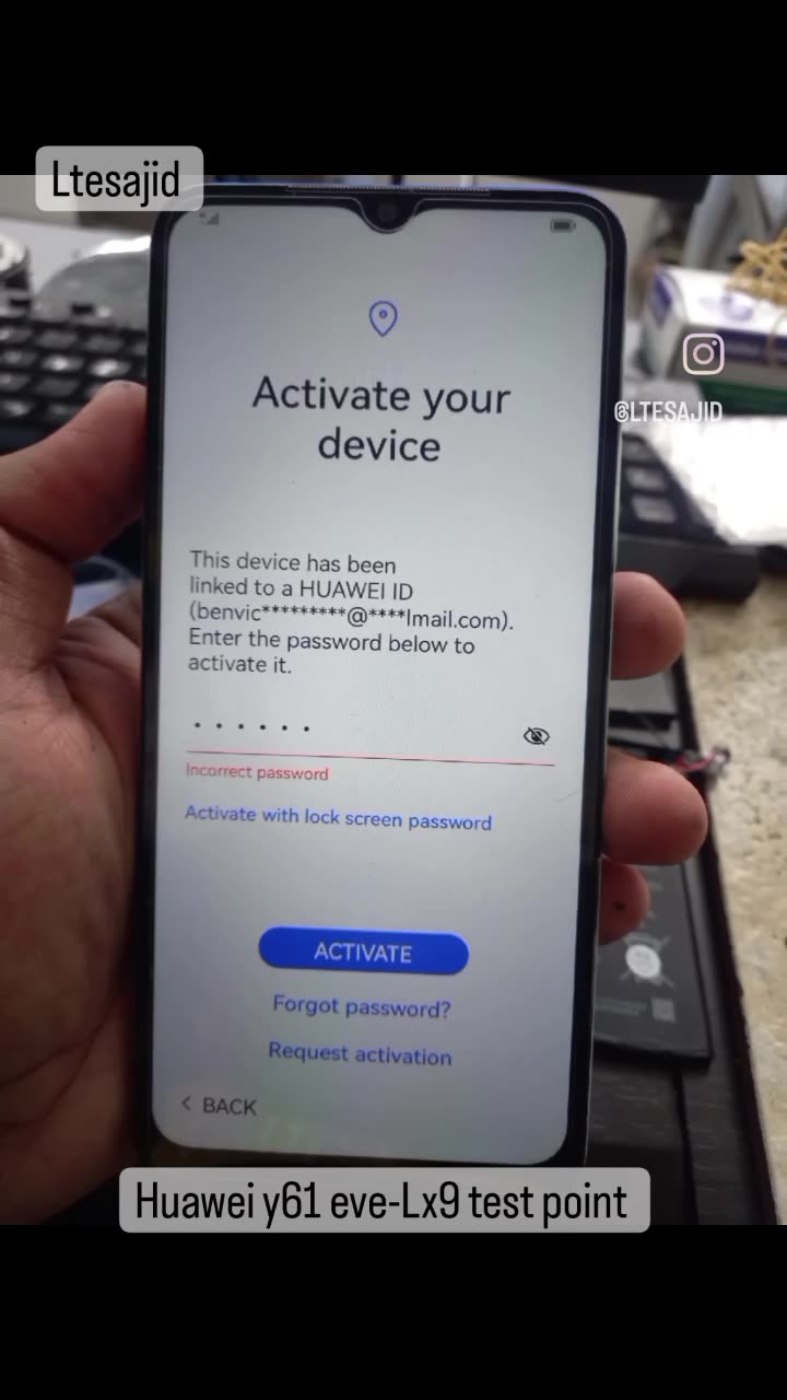 Huawei Nova Y61 EVE-LX9 Test Point