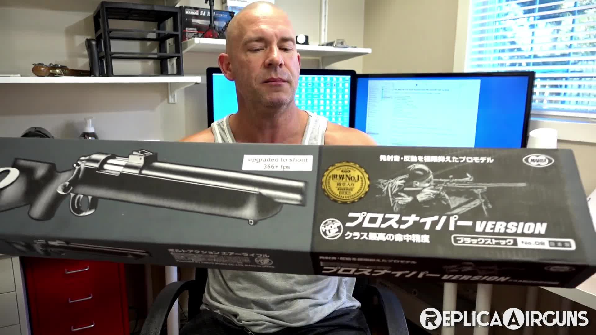 Tokyo Marui VSR-10 Pro Sniper Spring Bolt Action Airsoft Rifle Table ...