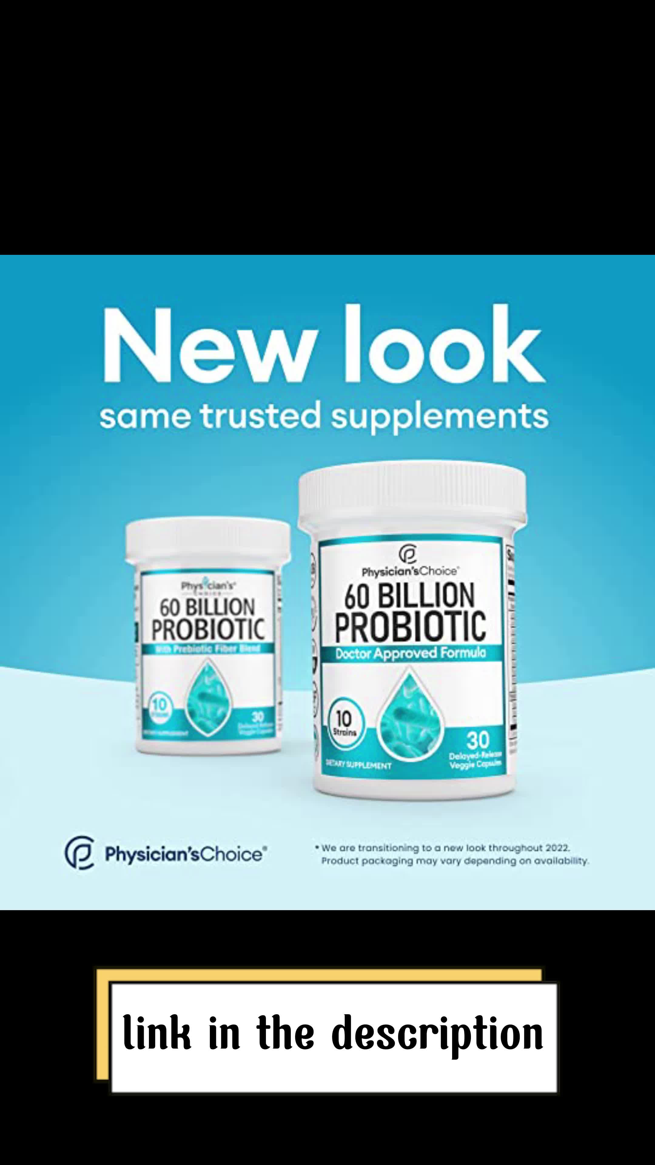 Physician's Choice Probiotics 60 Billion CFU