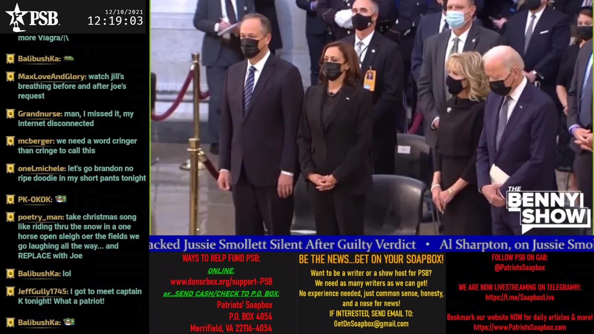 2021-12-09 22:00 EST - The MAGA Mullet Show: with MagaSwaga