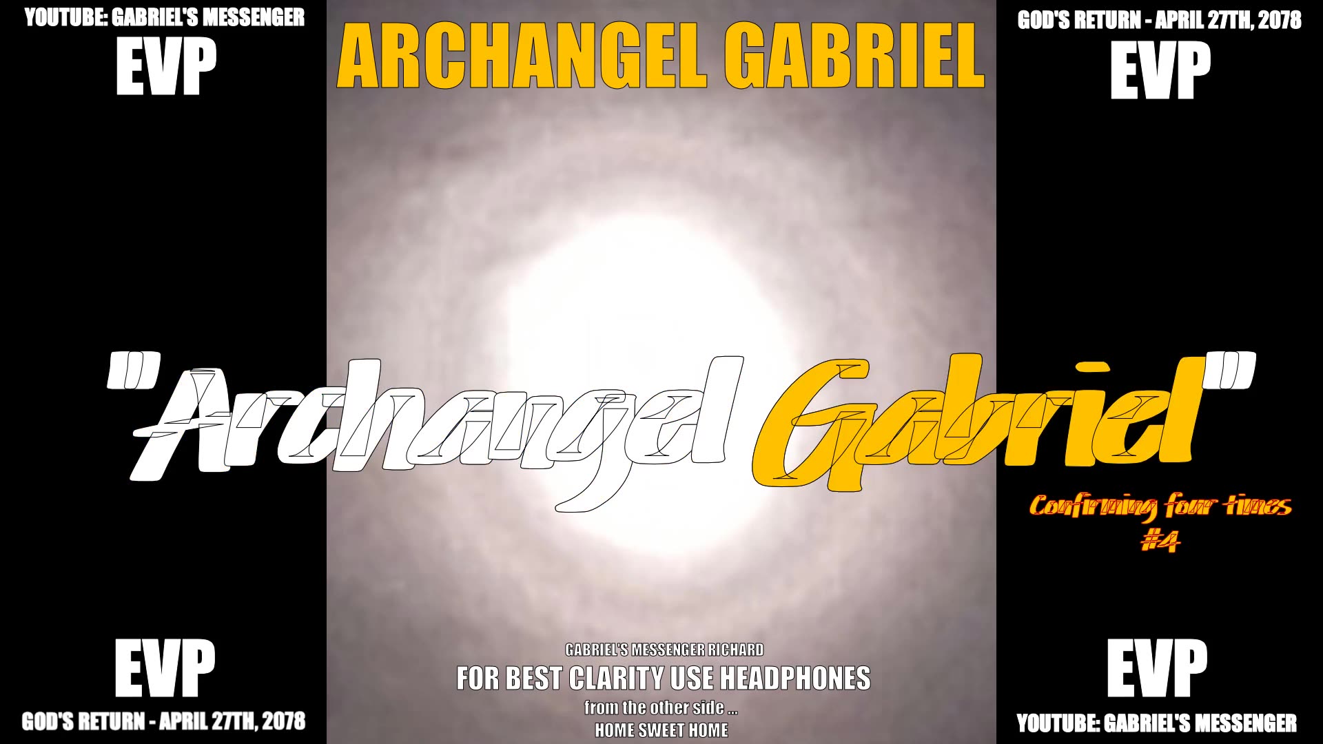 EVP The Archangel Gabriel Telling Us They Are At Least One Billion ...