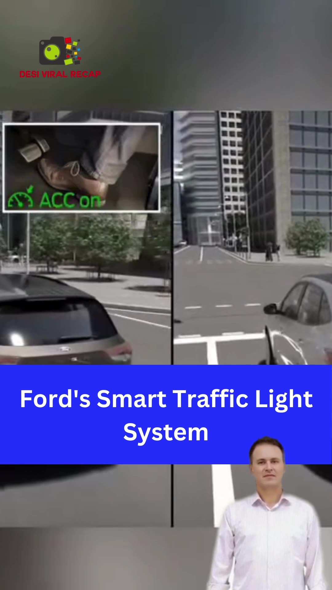 Ford's Smart Traffic Light System😮😄