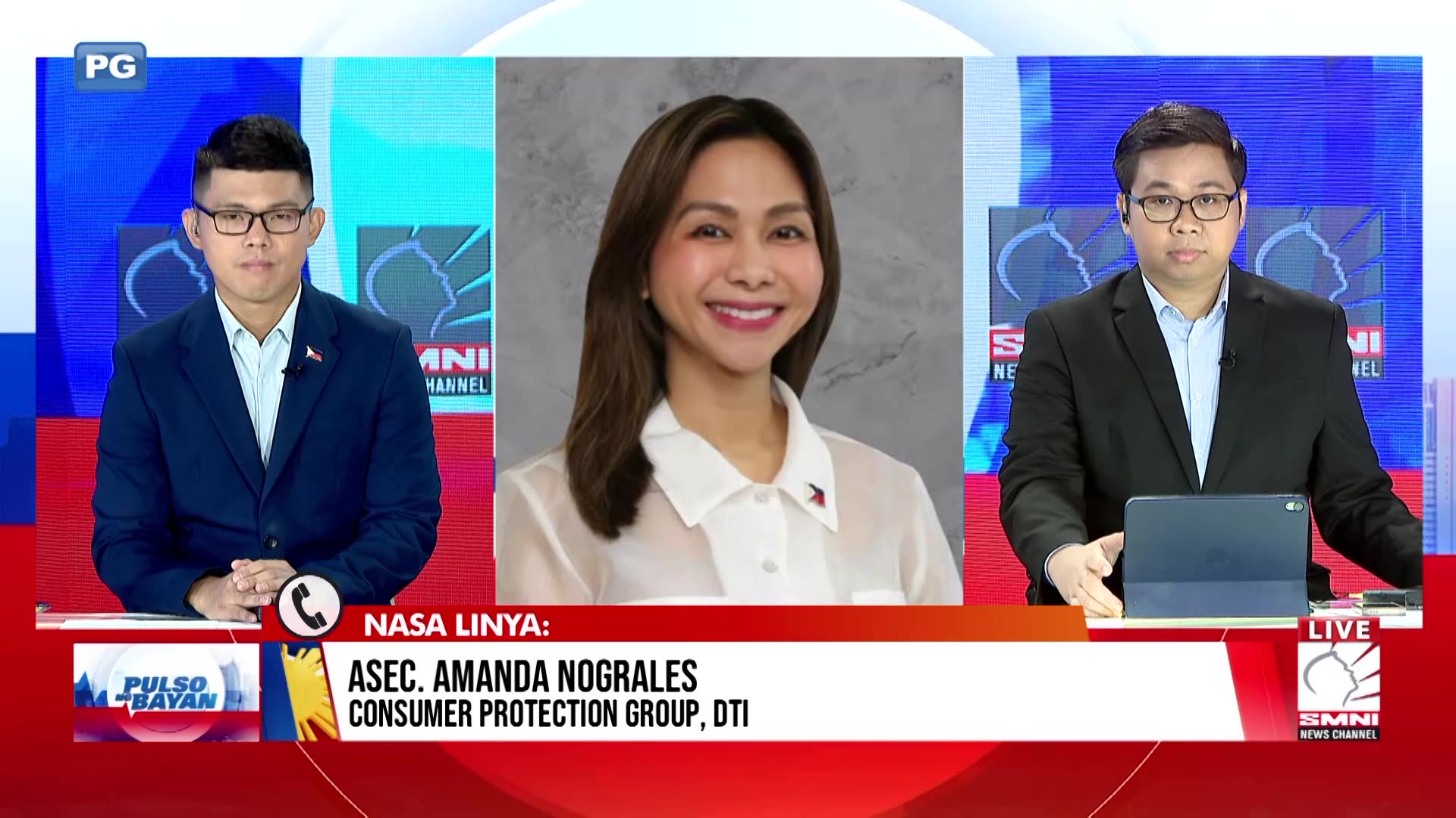 Panayam kay DTI Asec. Nograles kaugnay sa matinding pagbabantay sa ...