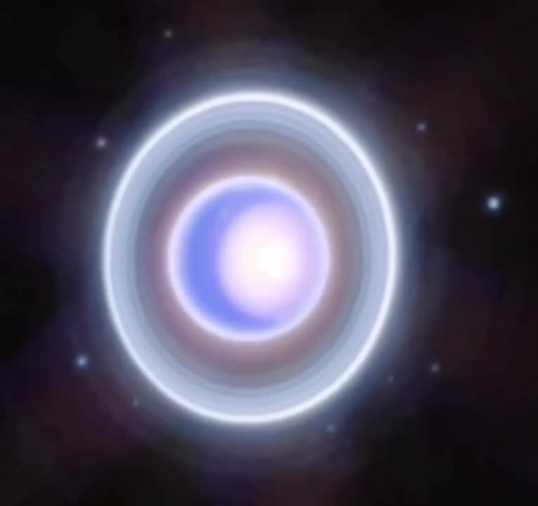 NASA has released this beautiful new image of Uranus captured by James ...