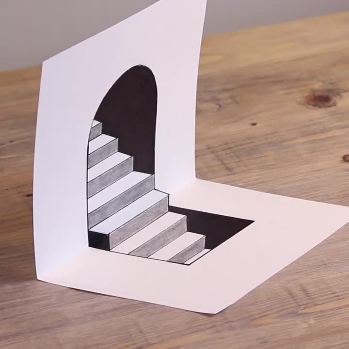 How to Draw 3D Steps BRAIN TEST for Artists