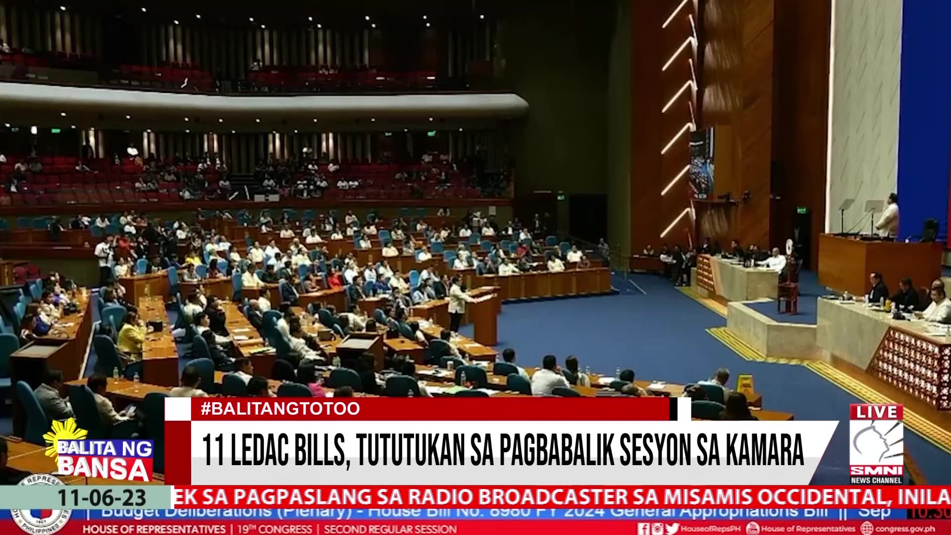 11 LEDAC bills, tututukan sa pagbabalik sesyon sa Kamara
